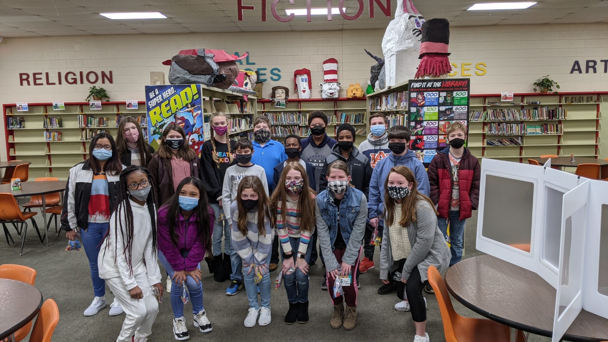 ESMS Library Pics – Emma Samson Middle School